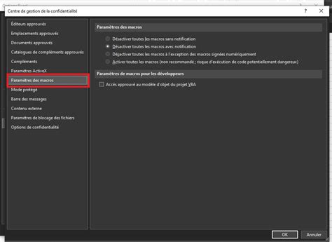 Activation Des Macros Excel Guide Détaillé