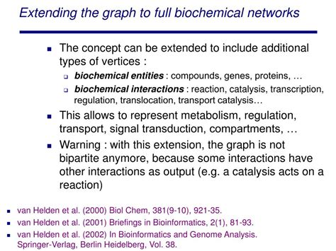 Ppt Graph Based Analysis Of Biochemical Networks Powerpoint