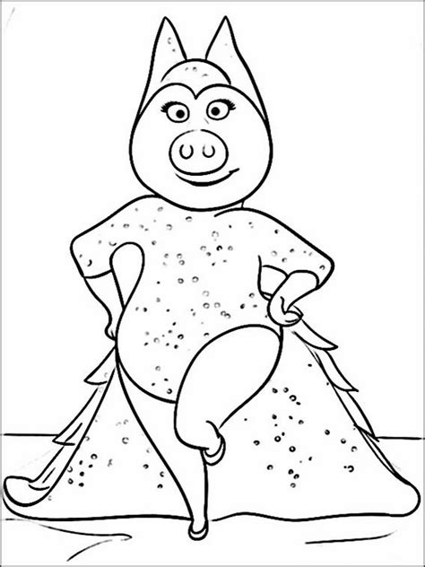 Completo Filme Sing Para Colorir Desenhos Para Pintar E Colorir Images