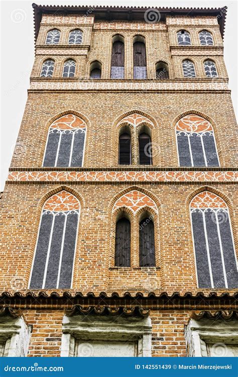 Iglesia De San Jaime El Ap Stol Torun Polonia Imagen De Archivo