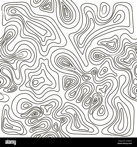 Vector Abstract Loop Pattern Floral Seamless Background Stock Vector Image And Art Alamy