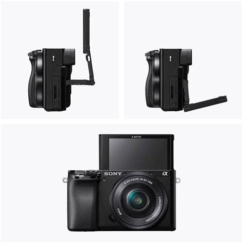 Camara Digital Mirrorless Sony Alpha A6100 4k Wifi Sel1650 Sony Camaras Fotogr Digitales