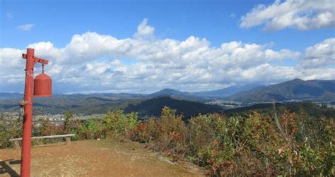 雨上がりの御嶽山10 19 魚沼の里山