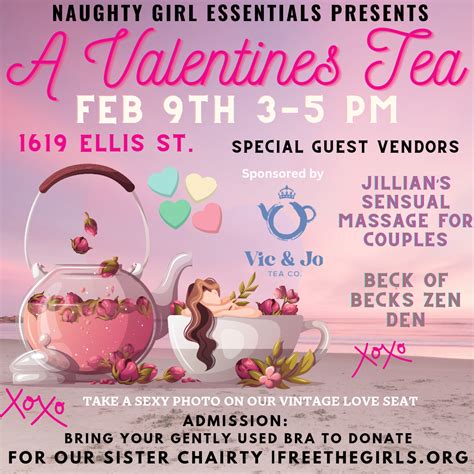 Naughty Girl Tea Party — Vic And Jo Tea Co