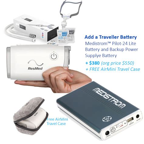 Resmed Airmini Portable Auto Cpap With Airfit N30 Mask We Are Medbitz