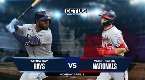 Rays Vs Nationals Prediction Game Odds And Picks April 3