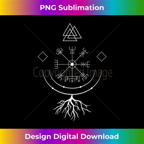 Vegvisir Viking Compass Of Norse Mythology With Runes Clas Inspire