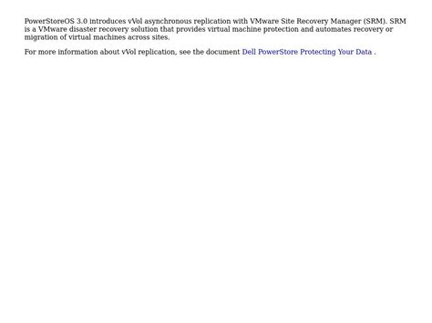 Virtual Volumes Replication Dell Powerstore Mongodb Solution Guide