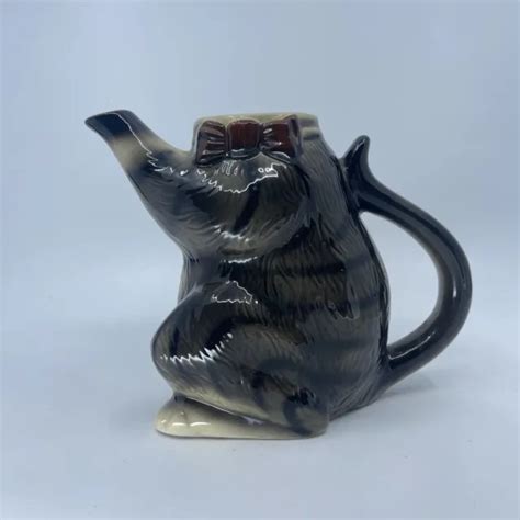 Wood Potters Of Burslem Vintage Pussy Foot Teapot Staffordshire No