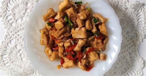 Resep Tumis Tahu Pedas Oleh Wati Wartini Cookpad
