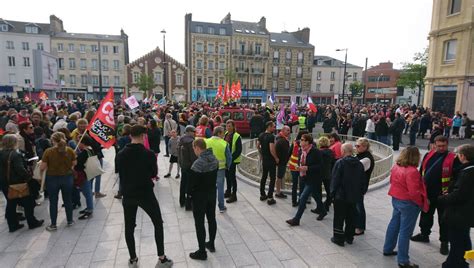 Manifestation Du 1er Mai Revivez Les Rassemblements à Rouen Et Au