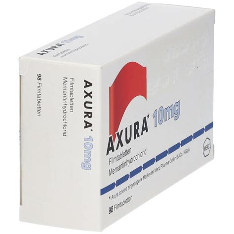 Axura 10 Mg 98 St Mit Dem E Rezept Kaufen Shop Apotheke