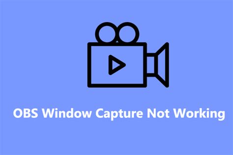 Exclusive Tips For OBS Window Capture Not Working On PC