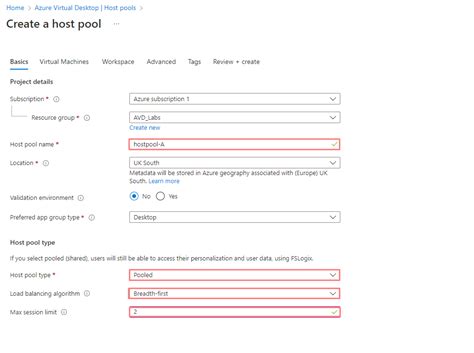 Part 4 Deploy A Windows 10 Session Host Virtual Machine On Avd