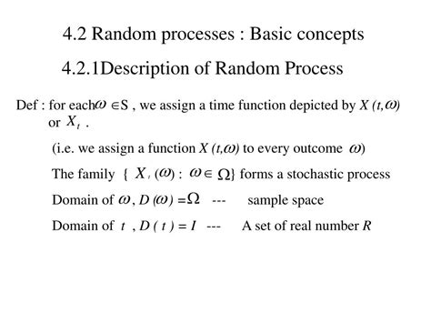 ppt chapter 4 random processes powerpoint presentation free download