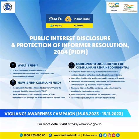 Indian Bank On Linkedin Pidpi Vigilanceawarenessweek Indianbank