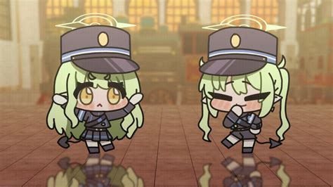 Zeroku77 Hikari Blue Archive Nozomi Blue Archive Blue Archive Animated Animated Gif