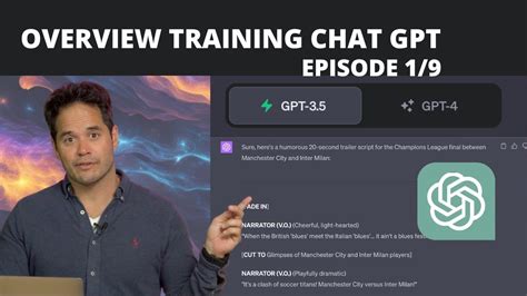 1 Overview Chat Gpt Training For Beginners Episode 19 Youtube