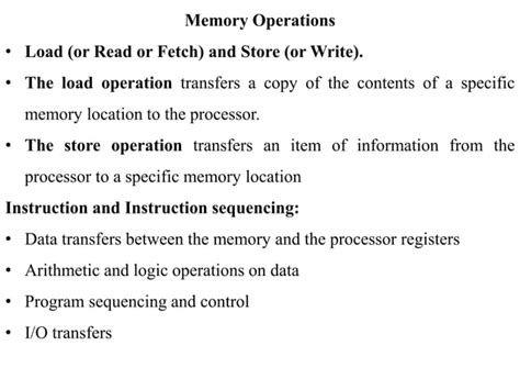 Basic Structure Of Computers Functional Units Basic Operational