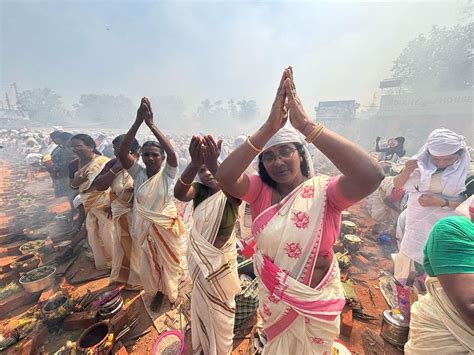 Attukal Pongala Festival Gets Off To A Devotional Start In