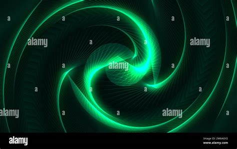 Abstract Wave Big Data Technology 3d Rendering Digital Dynamic Wave