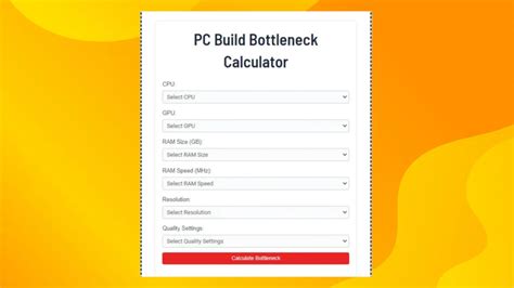 How To Identify And Fix Pc Bottleneck Calculator Best Tools To Use