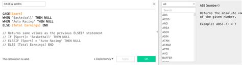 Logical Functions In Tableau The Data School