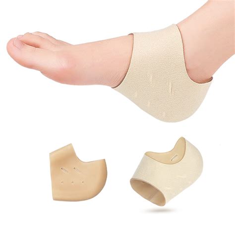 Heel Protectors 1 Pair Silicone Heel Cushions For Back Of Heel Blister