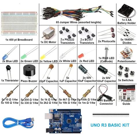 Kit Basico Proto Modulos Sensores V Compatible Con Arduino Megatronica