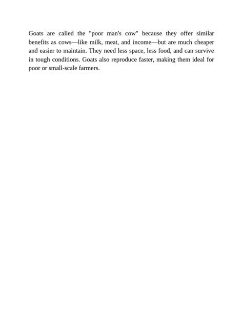 poor man s cow pdf