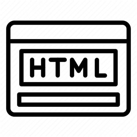 Html Html Code Coding Code Browser Icon Download On Iconfinder