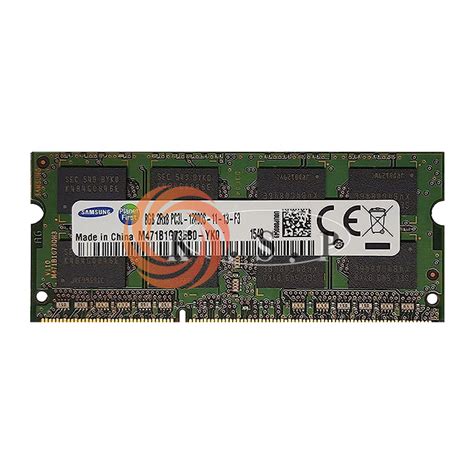 رم لپ تاپ Ram 8g Ddr3 Pc3l 12800 Samsung کیان سیستم پایتخت