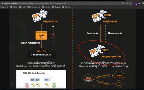 Hash Function Vs Compression Algorithm Content Board Hashpire Community