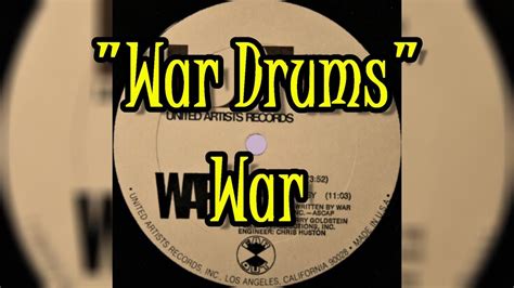 War Drums War Lyrics YouTube