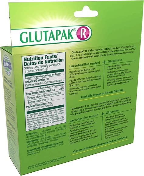 Glutapak R Superior Probiótico Lactobacillus Reuteri Y Glutamina 3