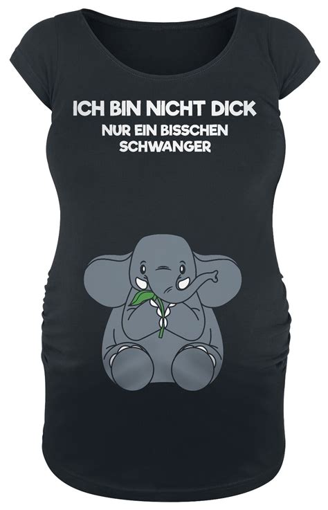 Ich Bin Nicht Dick Umstandsmode T Shirt Emp