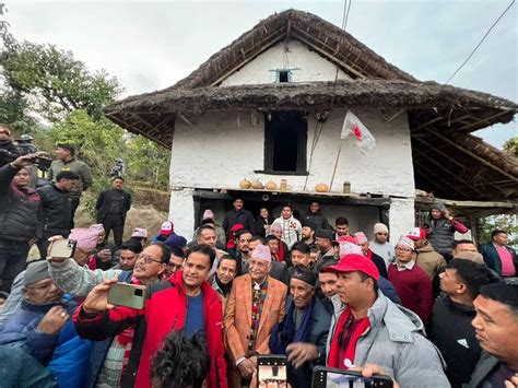 उजाड गाउँलाई रहर र आशा लाग्दो बनाउँछु अध्यक्ष ओली