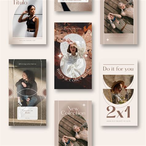 PLANTILLAS PARA INSTAGRAM EDITABLES EN CANVA ELEGANT
