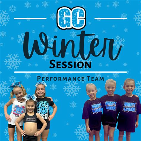 Winter Session Performance Team Gravity Cheer