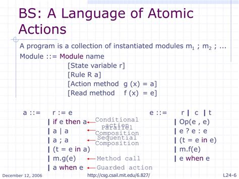 Ppt Scheduling Primitives For Bluespec Arvind Computer Science