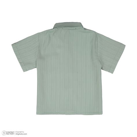 قیمت و خرید ست پیراهن و شلوارک پسرانه مادر مدل کالچو کد 27 رنگ سبز روشن