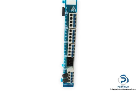 Sigmatek Ai088 Analog Input Module Platinum International