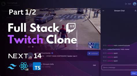 Build A Livestream App With Nextjs Twitch Clone Part 12 Youtube