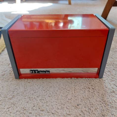 9mo Finance Pit Mini White Tool Box Portable 3 Drawer Steel