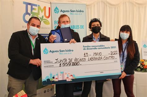 Premiación Fondos Concursables 2021 Aguas San Isidro