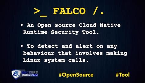 Falco Open Source Cloud Runtime Security Suite