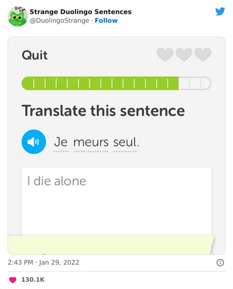 49 Of Duolingos Funniest And Most Random Translation Prompts As Shar