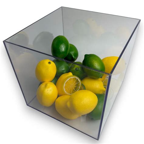 5 Sided Clear Acrylic Boxes Pleximart