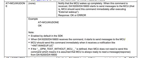 Da16200mod Cant Send At Command After Running Atdpm Wi Fi Renesas Wireless Connectivity