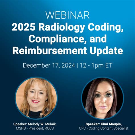Revenue Cycle Coding Strategies On Linkedin Coding Compliance Reimbursement Radiology Webinar